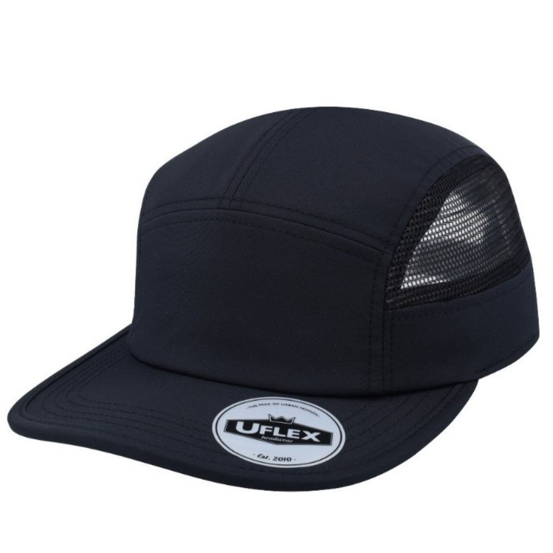 Uflex Sports Cap | Recycled Active Cap| 6 Panel Running Cap ...