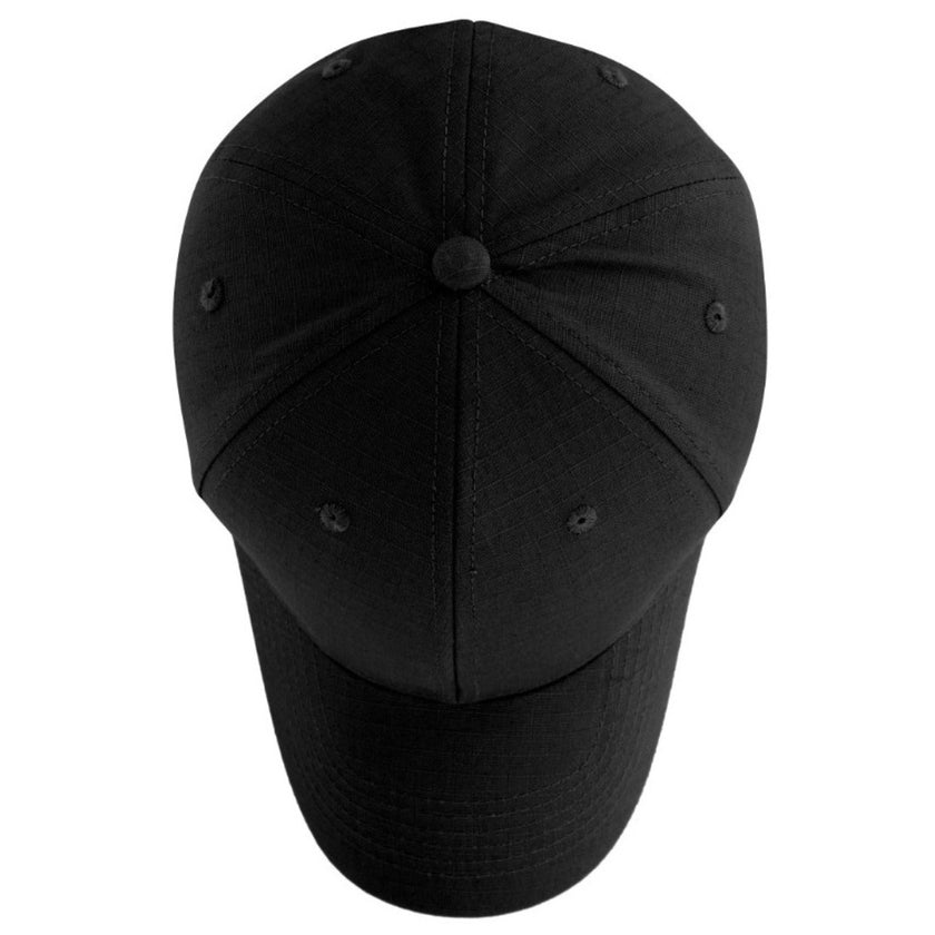 Ripstop Cap | 6 Panel with Curved Peak | Water Resistant Style ...