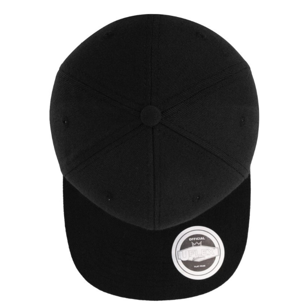Uflex Flat Cap | Fitted cap with 6 Panel Design | Premium Style ...