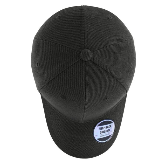 American Curved Peak | 6 Panel Snapback Cap | Classic Shape & Fit ...