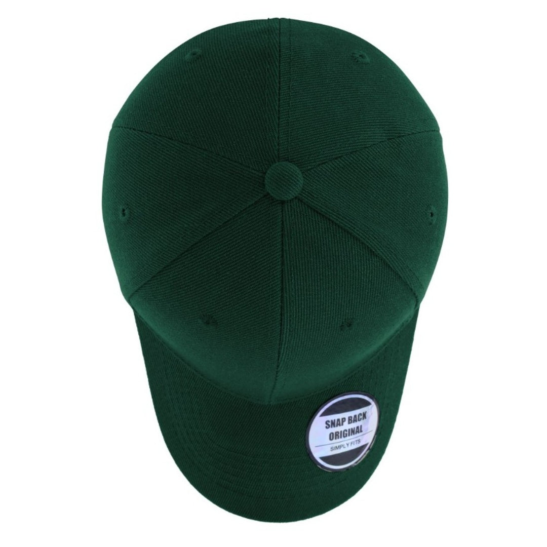 American Curved Peak | 6 Panel Snapback Cap | Classic Shape & Fit ...