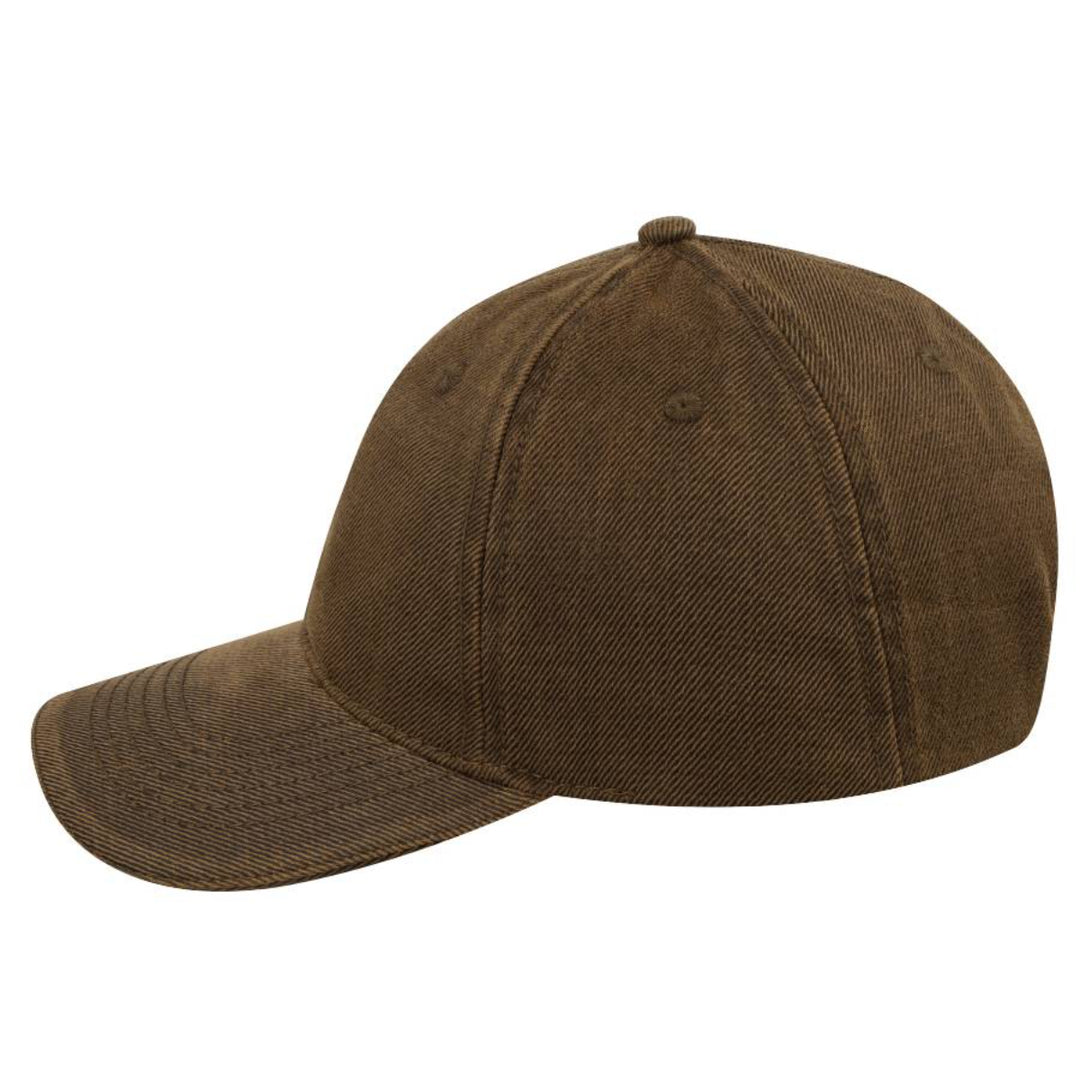 Oilskin Cap | Dual Tone 6 Panel Adjustable Cap | With Brass Buckle ...