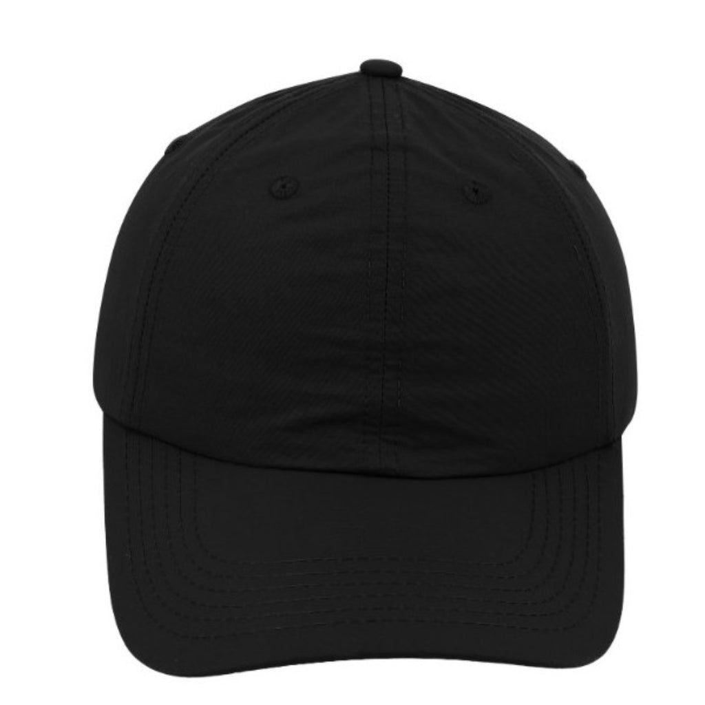 Crushed Nylon Cap | Durable Sports Cap | 6 Panel Unstrucutred Cap ...