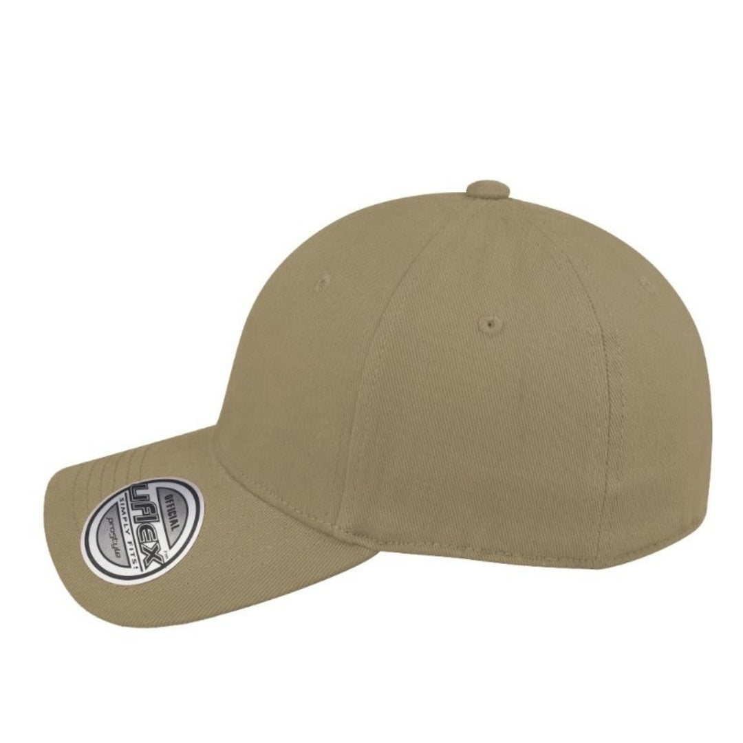 Uflex Fitted Cap | 6 Panel Unstructured Cap | Premium Blank Cap ...