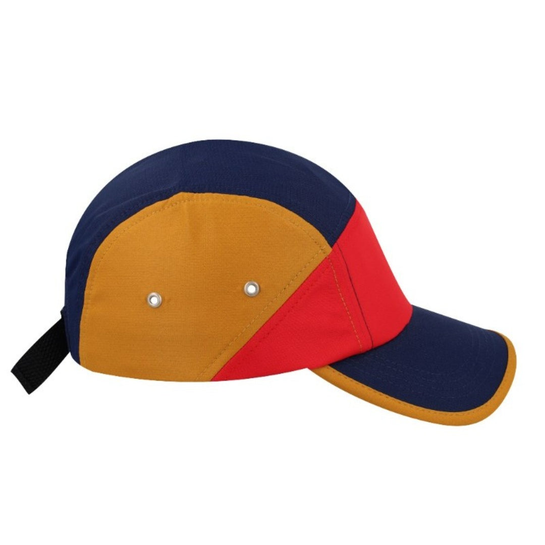 Sports Cap | Colour Block Horizon | Durable 7 Panel Running Cap ...