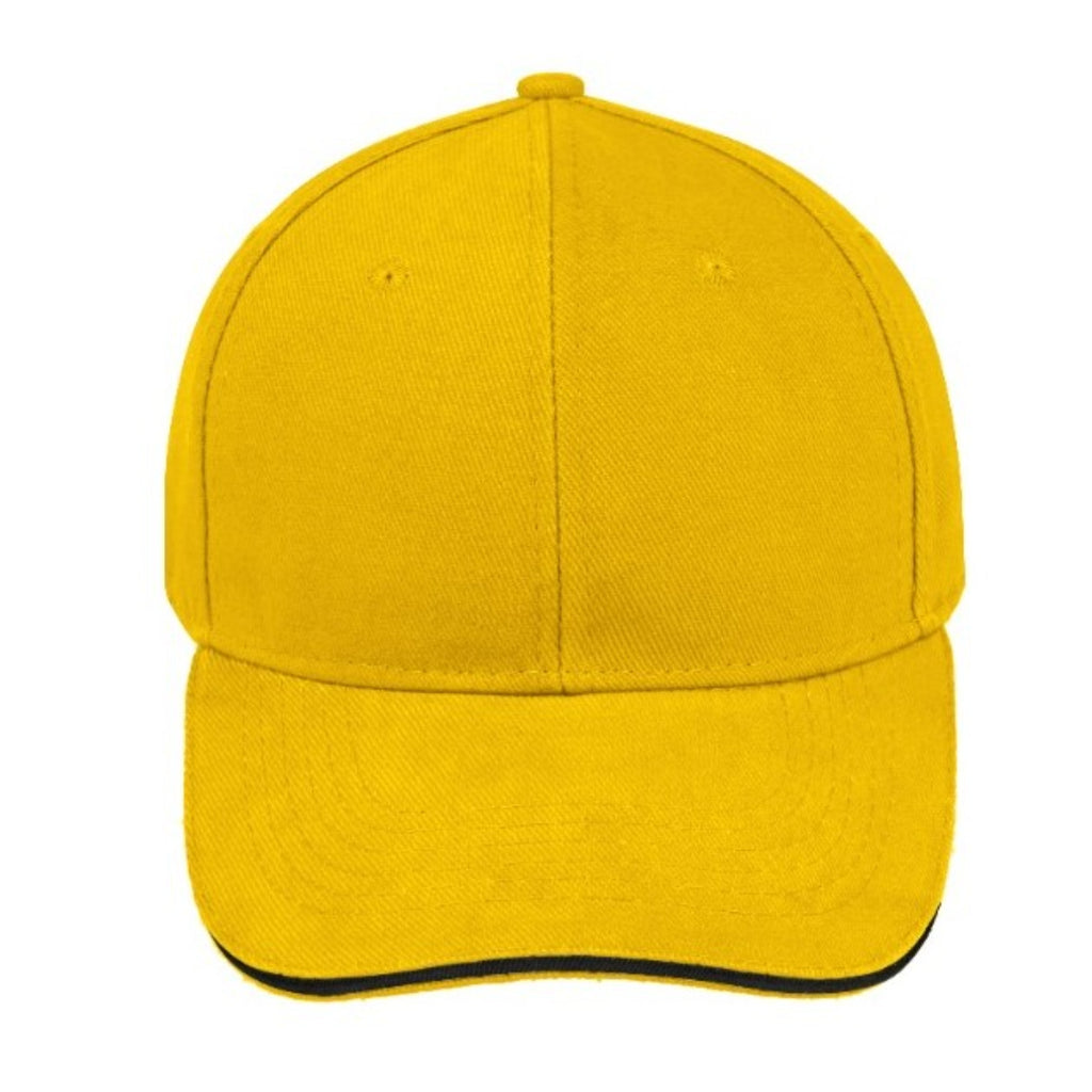 Sandwich Cap - Brushed Cotton 6 Panel Cap | Premium Cap Design ...