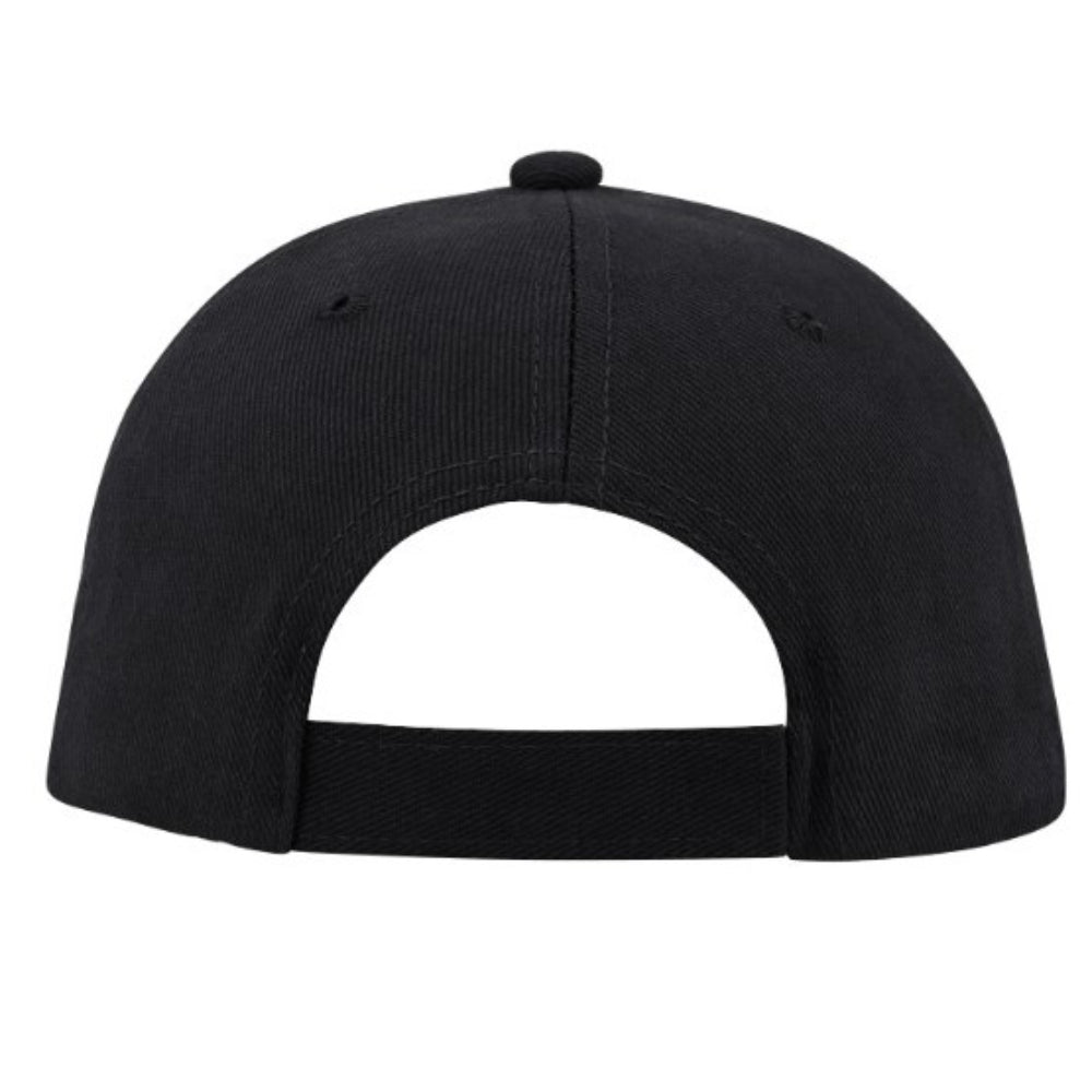6 Panel Velcro Cap | Affordable, Blank Brushed Cotton Twill Cap ...