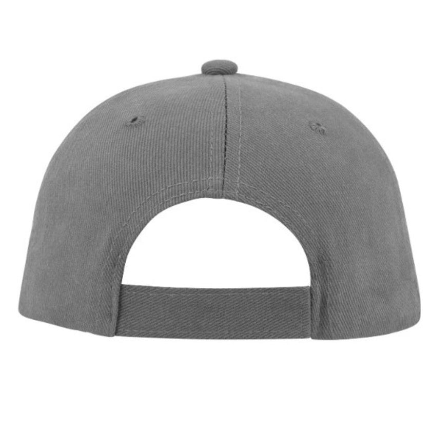 6 Panel Velcro Cap | Affordable, Blank Brushed Cotton Twill Cap ...